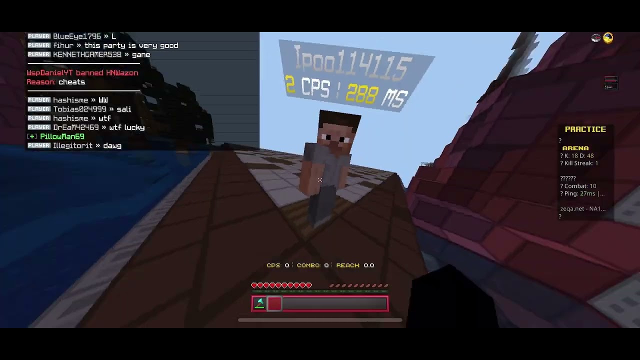 How to PvP (aim assist texture pack in description) - YouTube