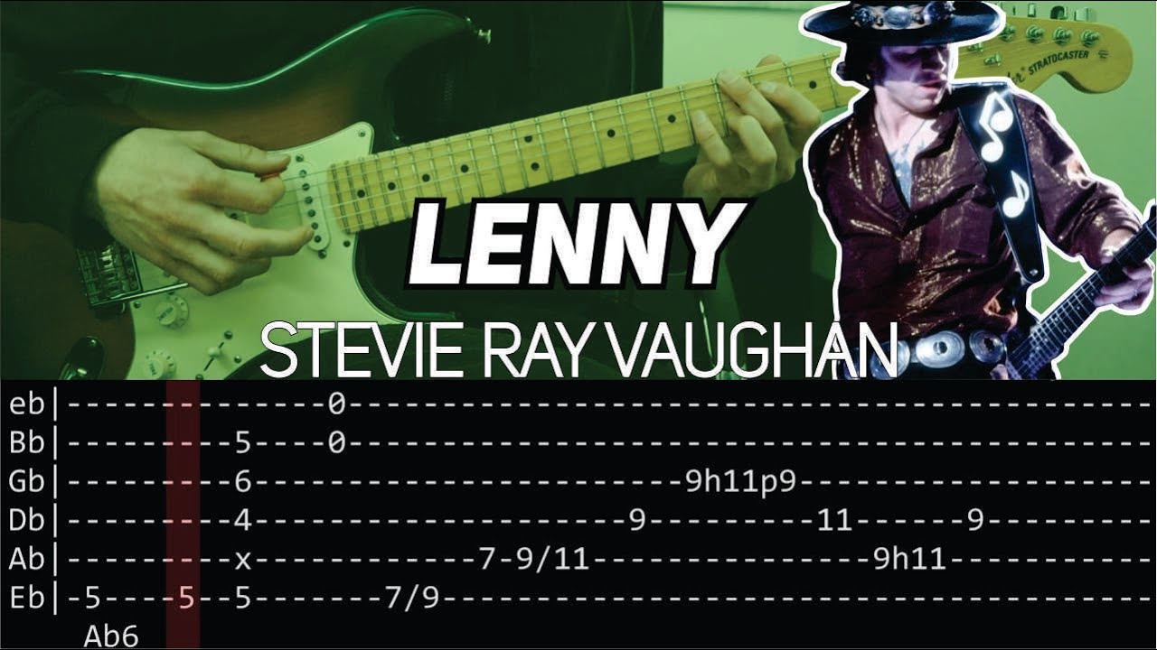 Stevie Ray Vaughan - Lenny intro (Guitar lesson with TAB) - YouTube