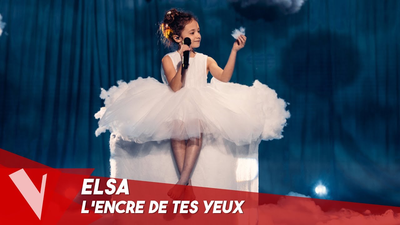 Francis Cabrel – 'L'encre de tes yeux' Elsa | Demi-finale | The Voice ...