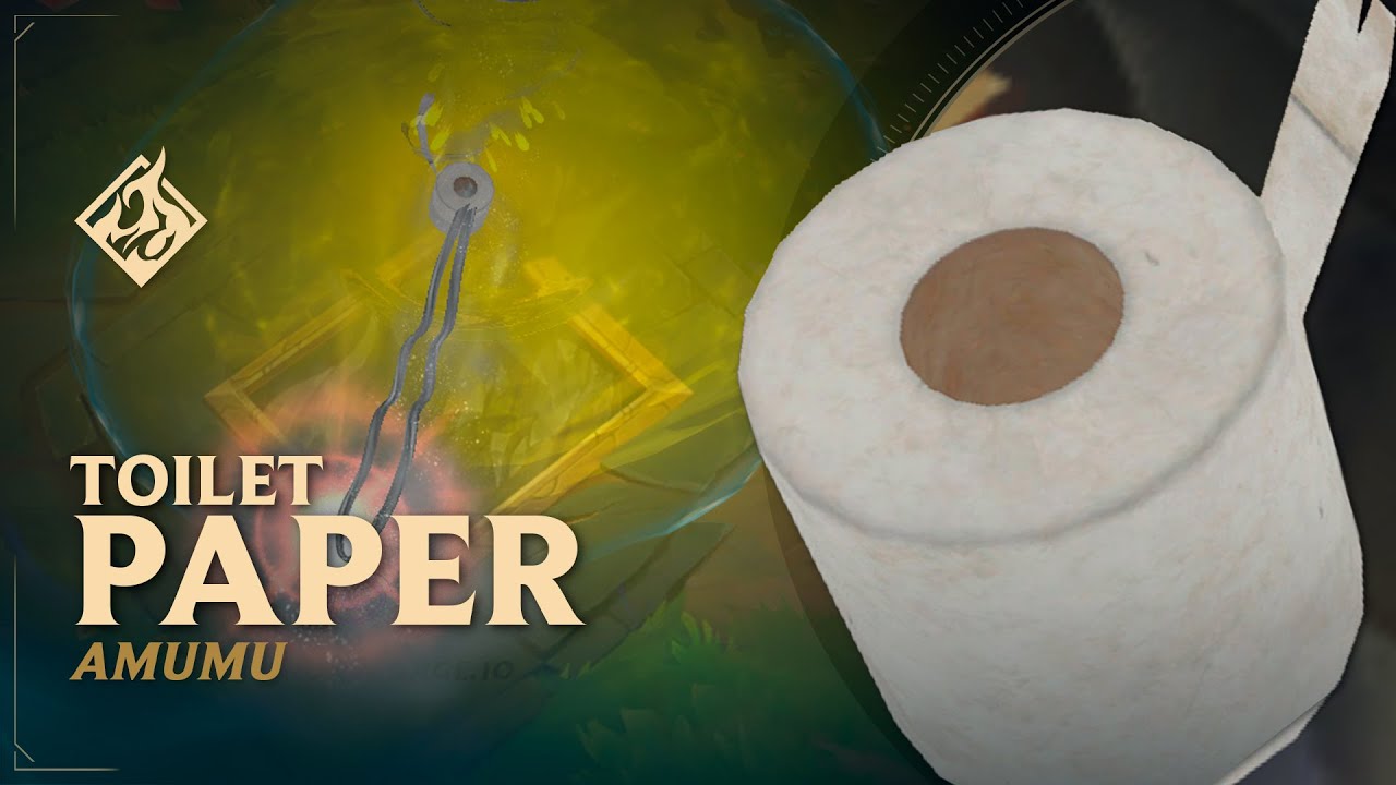 Toilet Paper Amumu 🧻 Meme Edition 🧻 RuneForge—LoL Custom Skins - YouTube