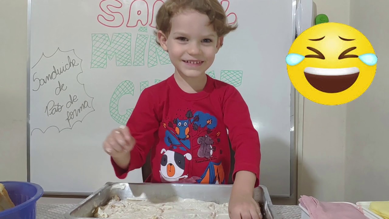 Sanduíche de pão de forma no forno. - YouTube