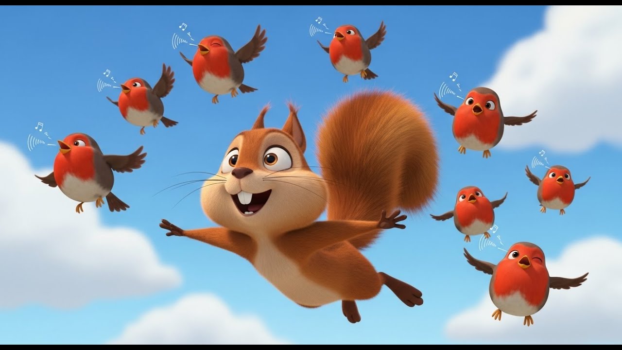 La ardilla que aprendió a volar | Canciones infantiles y rimas ...