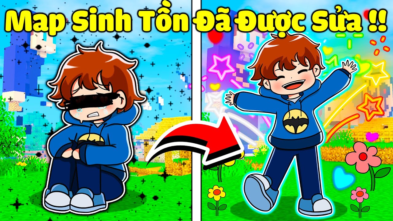 JAYGRAY RẤT VUI VÌ KAYYXD ĐÃ SỬA LẠI MAP SINH TỒN 4 NĂM TRONG MINECRAFT ...