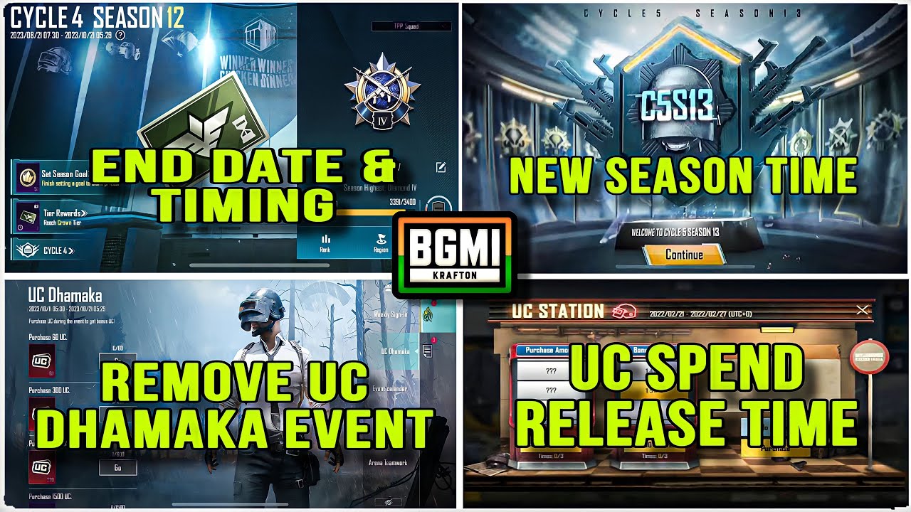 🤩 BGMI NEW SEASON C5S13 | BGMI TIER RESET TIME | BGMI NEW SEASON KAB ...