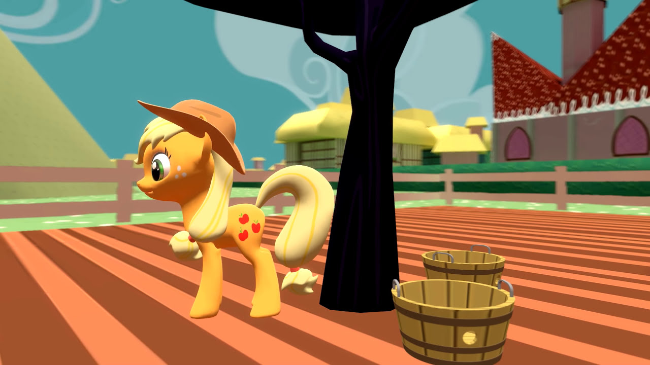 One Day with Applejack - YouTube