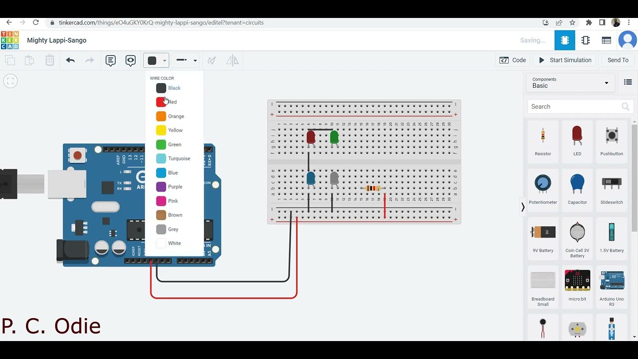 Multiple Led Simulation In Tinkercad Using Arduino And Breadboard Youtube 4747