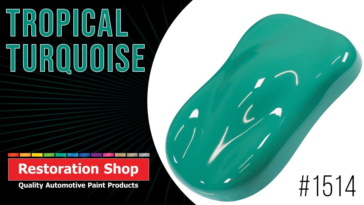 Restoration Shop | #1514 - Tropical Turquoise - YouTube