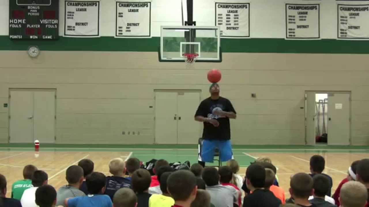 Cool Trick at Basketball Camp! - YouTube