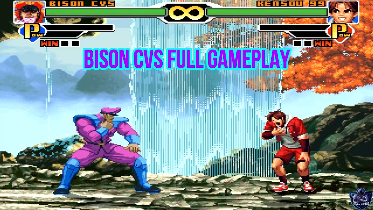 SNK VERSUS CAPCOM ULTIMATE MUGEN Arcade Completed Gameplay | BISON CVS ...