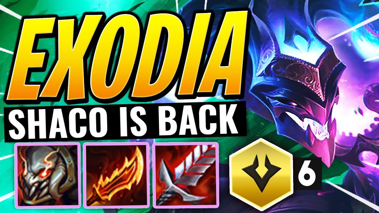 6 Dark Star Shaco Carry | TFT Galaxies | Teamfight Tactics - YouTube