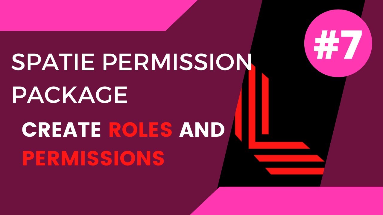 7 Create Roles And Permissions Spatie Role And Permission Laravel 9 Tutorial Youtube