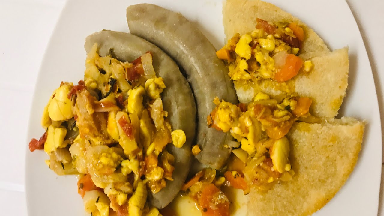 Caribbean Fusion style Jamaican Ackee and Saltfish - YouTube
