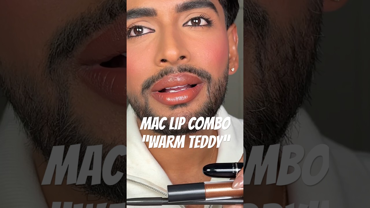 MAC LIP COMBO “WARM TEDDY” BROWN LIPS! @maccosmetics #makeup # ...