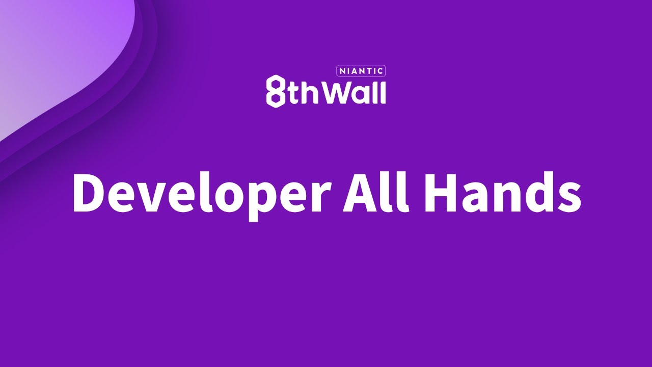 Q1 2023 Developer All Hands | 8th Wall - YouTube
