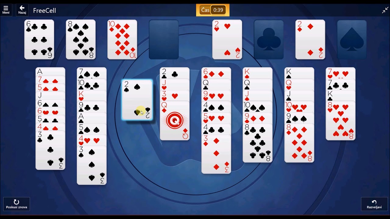 Microsoft Solitaire Collection - FreeCell March 6 2018 - YouTube