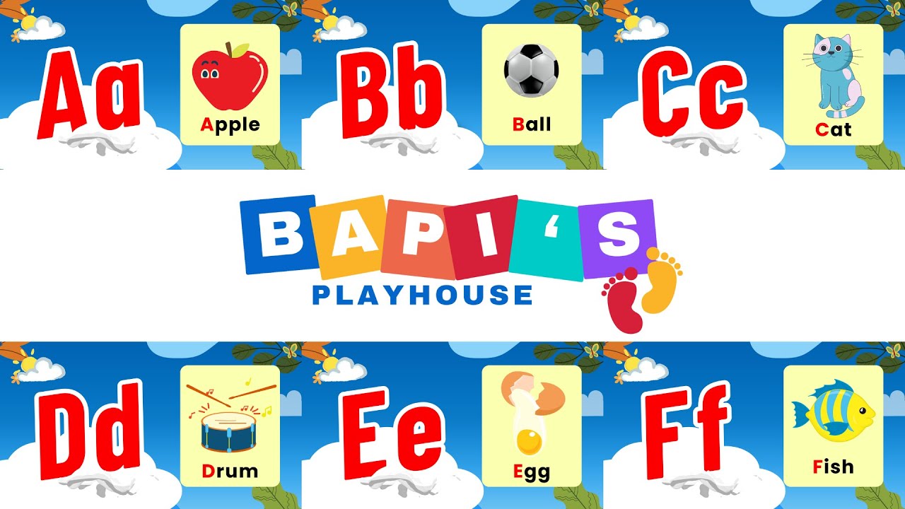 Learn ABC | Alphabet Letters and Words | Letter Phonics | Toddler and ...