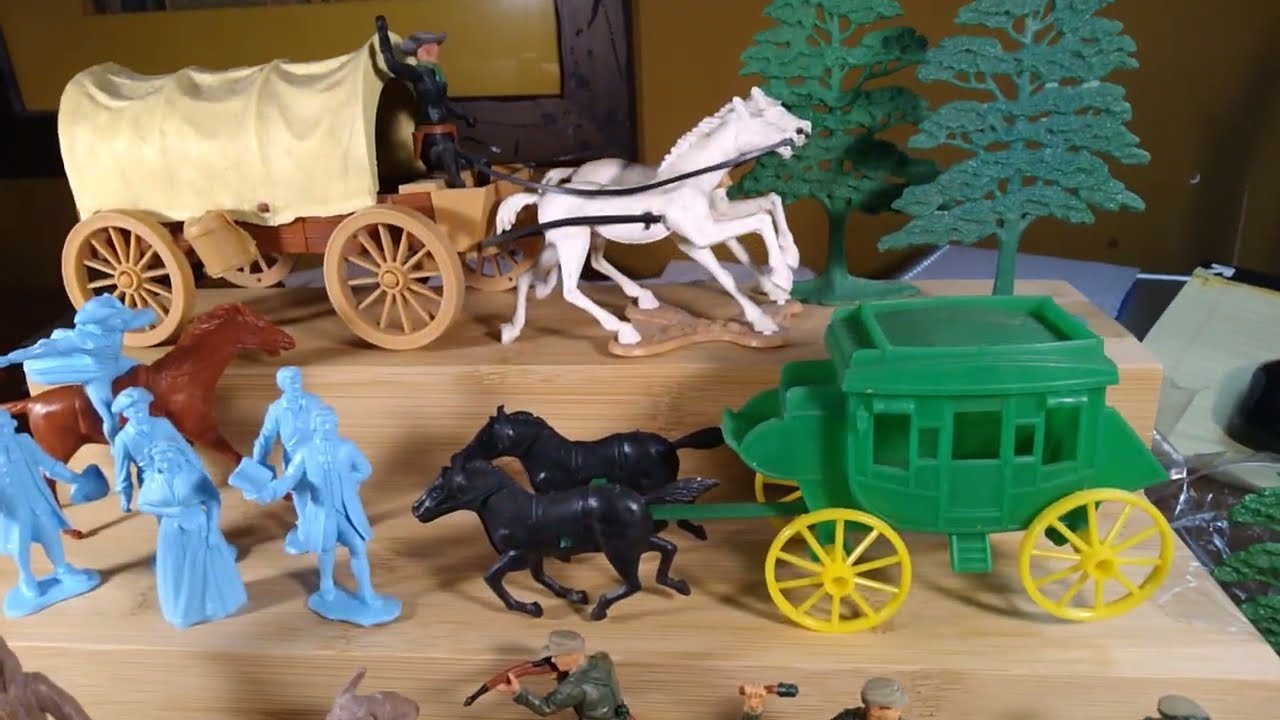 WILD ASSORTMENT of Marx and others....mostly Marx. - YouTube