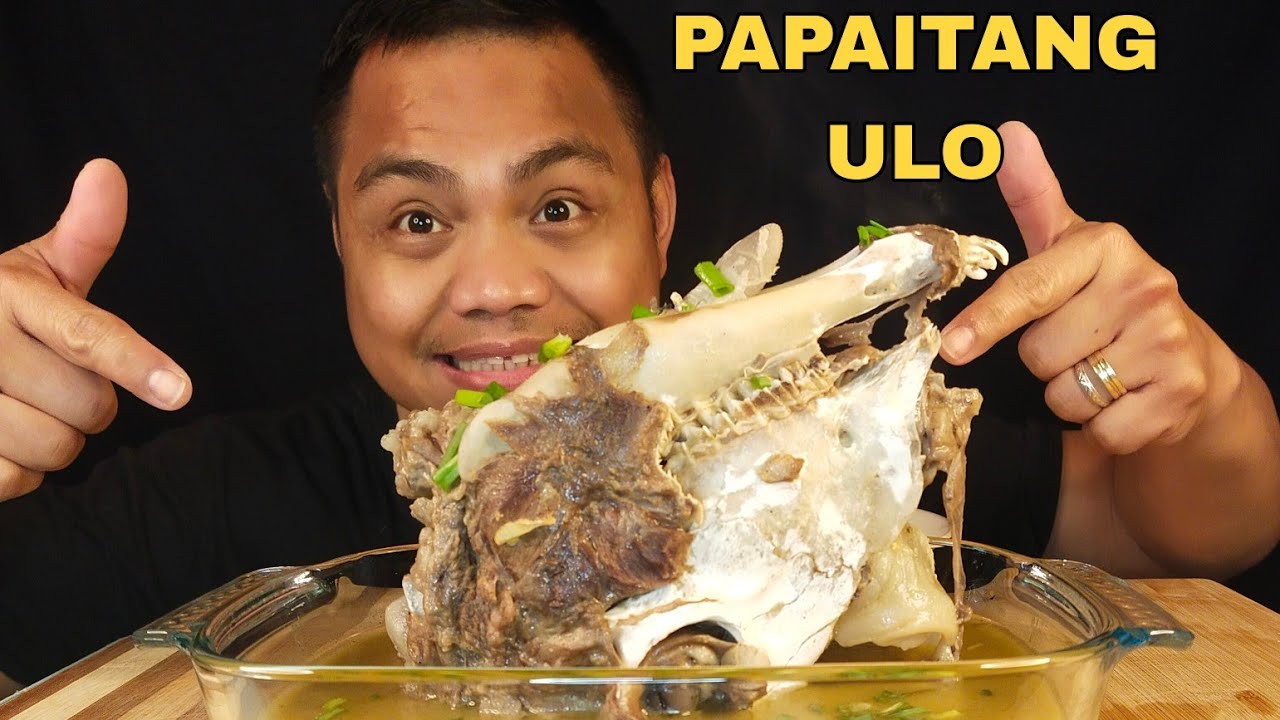 GOAT HEAD PAPAITAN ASMR MUKBANG | PILIPINO FOODS | Lodi MaCTv - YouTube