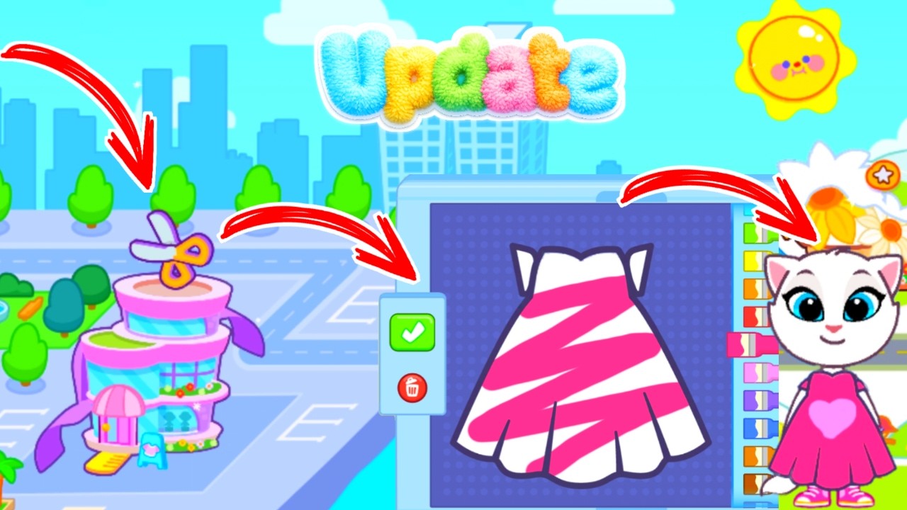 Talking Tom & Friends : World New Big Update Unlock Secret Location ...