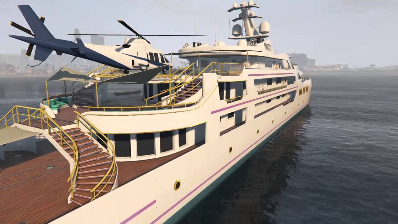 Mi yate de lujo Grand Theft Auto V Online PS4 - YouTube