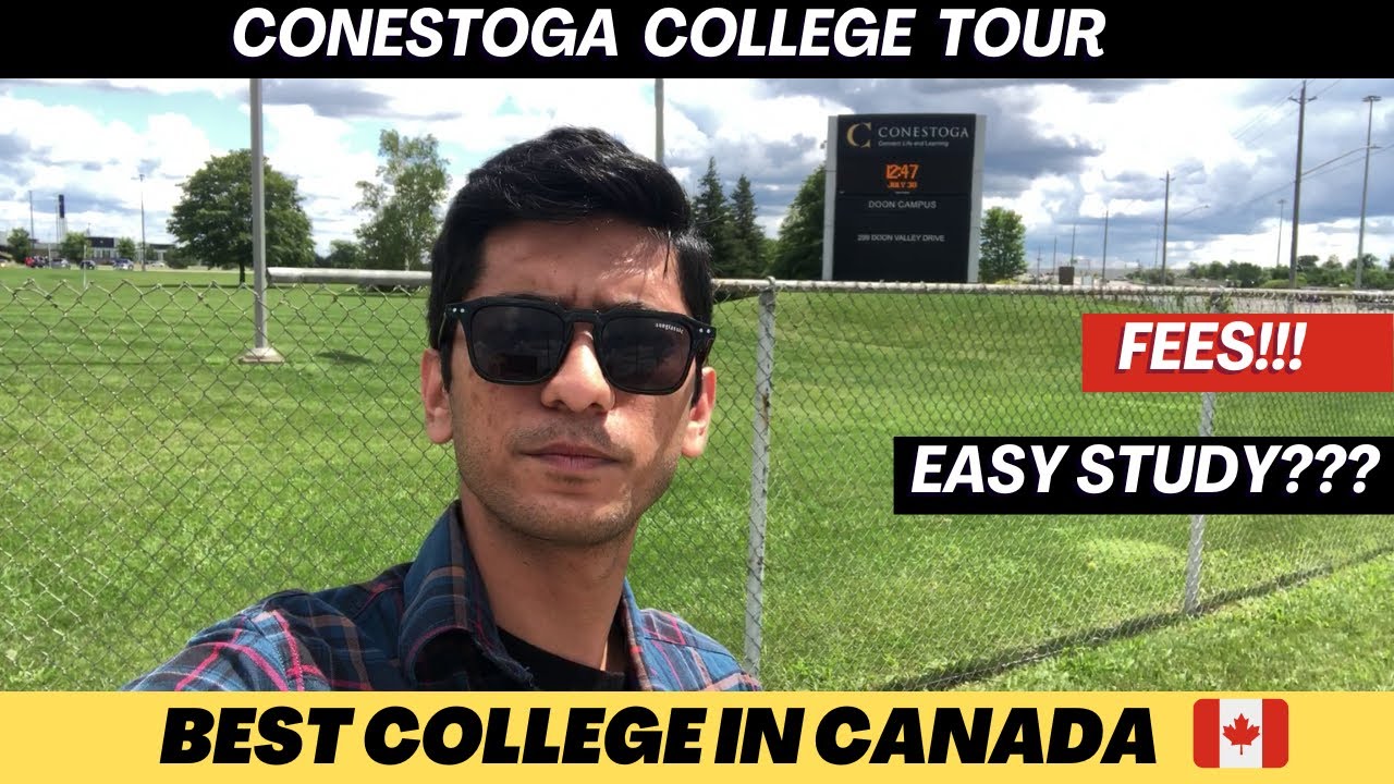 DAILY VLOG 3 ||CONESTOGA COLLEGE CAMPUS TOUR|| ||DOON CAMPUS ...