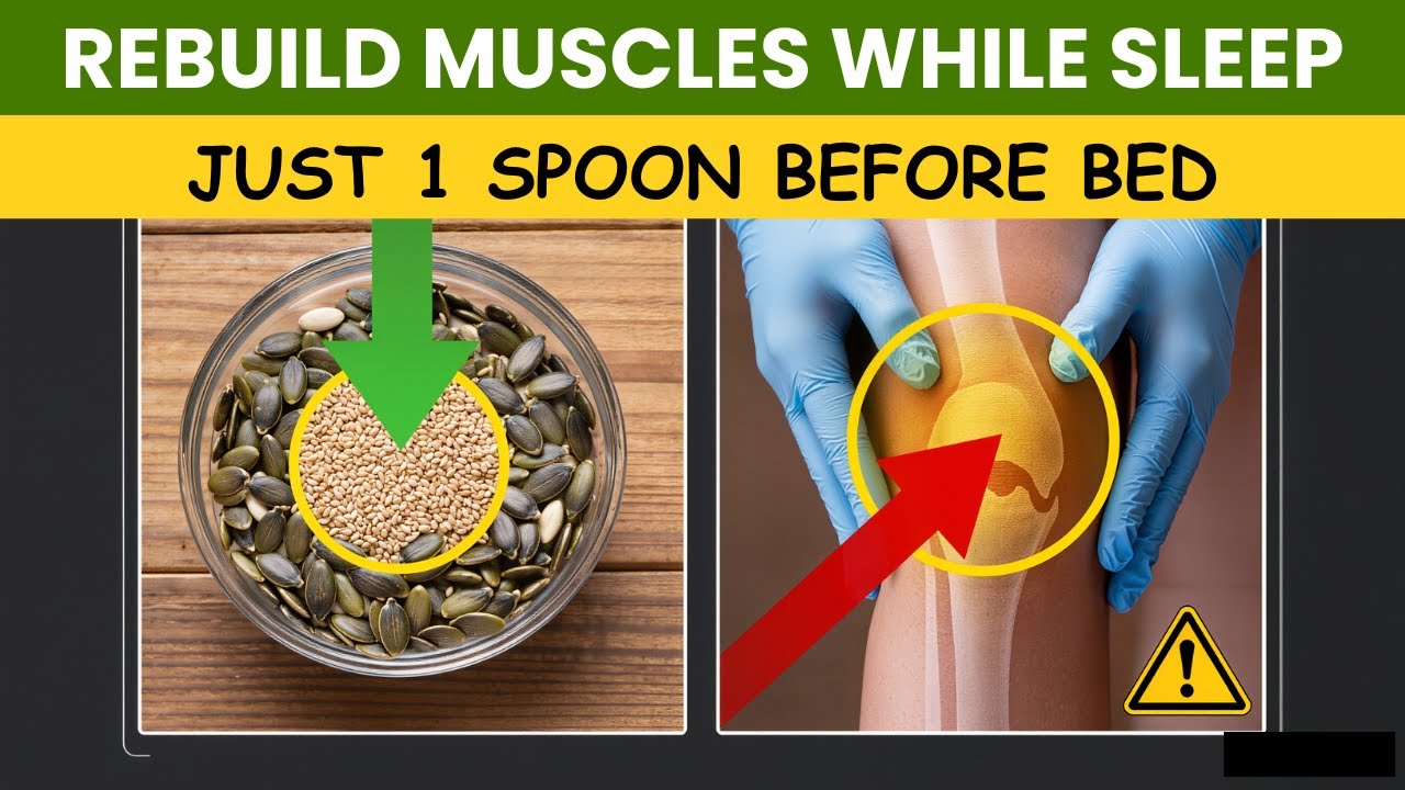 After AGE 60 ! 5 Tiny Seeds That Build MORE Muscle Than Eggs | Senior ...