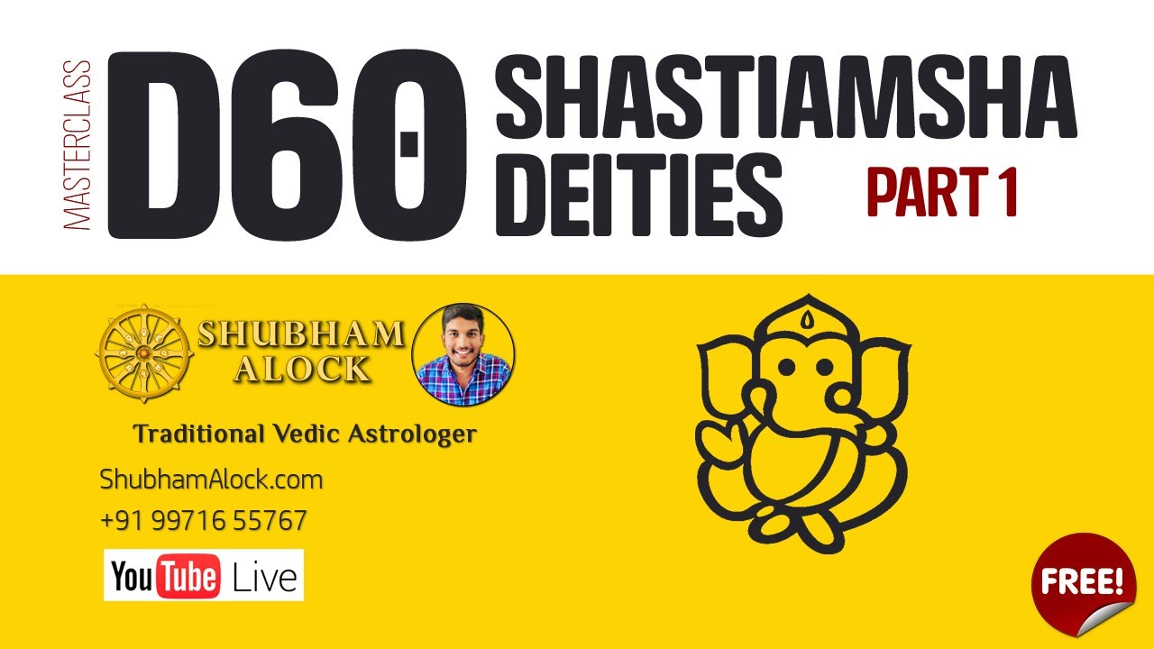 #D60 Deities - Shastyamsa Devata : Free Masterclass by Shubham Alock ...
