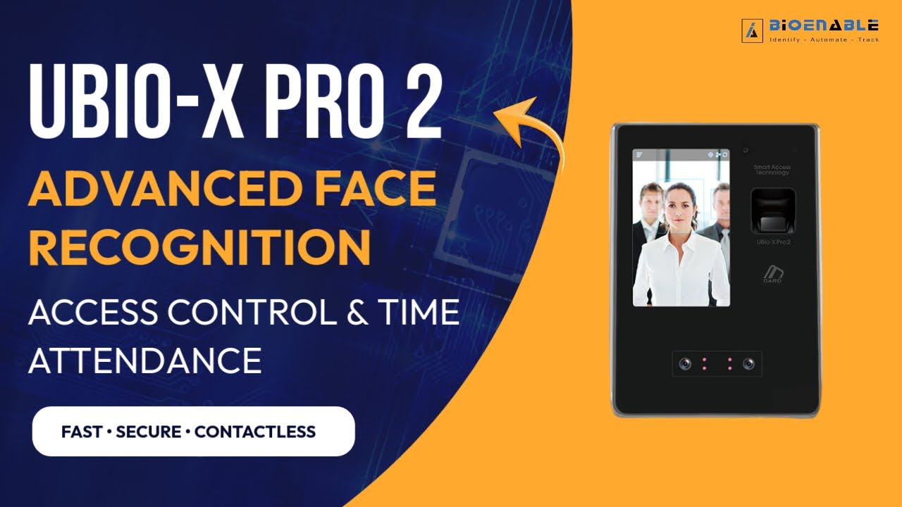 UBio-X Pro 2: Advanced Face Recognition Terminal for Secure Access ...