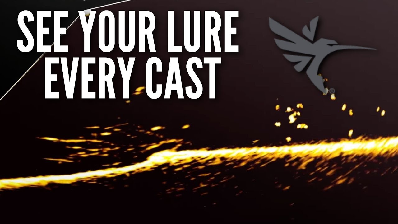 See Your LURE Every Cast on Humminbird Mega Live Forward Facing Sonar ...