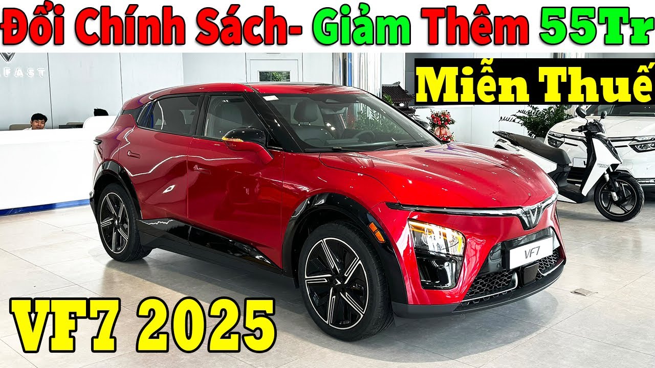 Đổi Chính Sách Bán Vinfast VF7 Tháng 3 Năm 2025, Giảm Thêm 55Tr Nữa ...