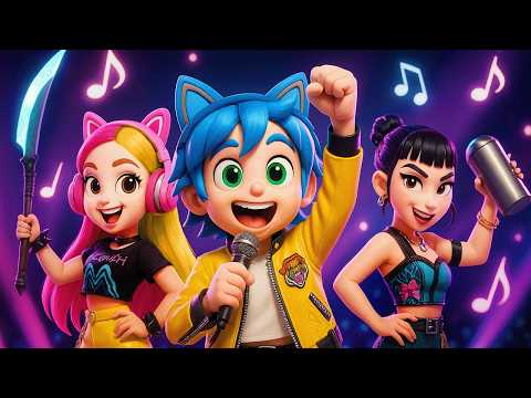 SE JUNTAMOS ÀS HUNTRIX 🎤 Guerreiras do K-POP
