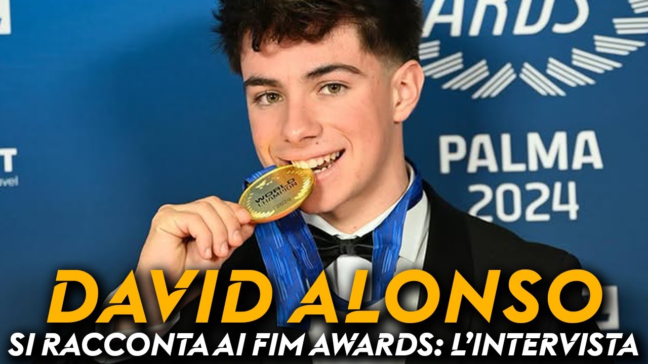 David Alonso, l'intervista ai FIM Awards: dal titolo in Moto3 al ...