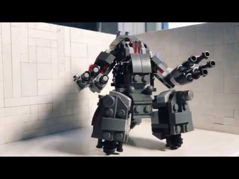 Lego Fallout Sentry Bot - YouTube