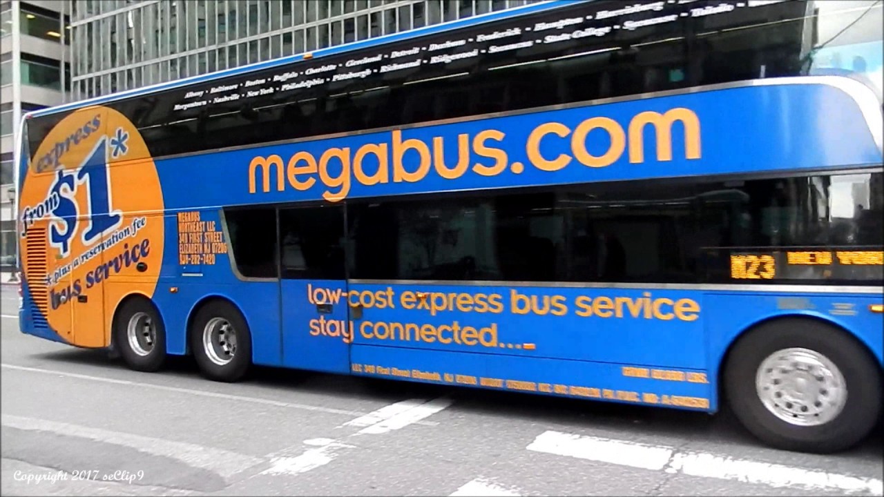 Megabus 2014 Van Hool TD925 #DD707 3-11-2017 - YouTube