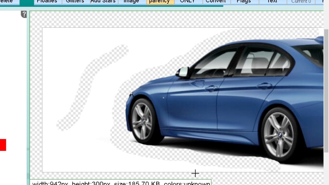 HOW to to Transparent IMAGE/ By Removing Background and CROP AROUND an ...