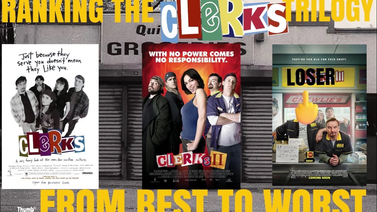 Ranking The CLERKS Trilogy From Best To Worst - YouTube