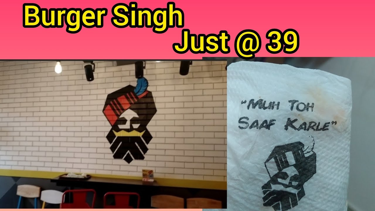 Burger Singh ka burger 🍔 yummy to good hai yr|| two burgers combo@ 99😋 ...
