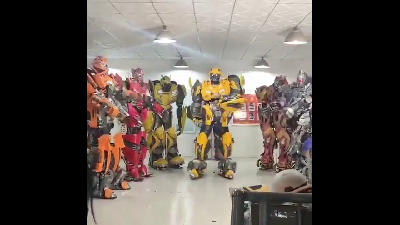Adult Transformer Bumblebee Costume for Opening Ceremony Transformer ...