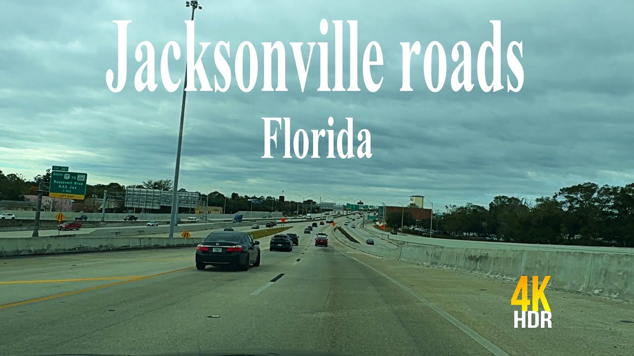 4K Jacksonville roads / Florida - YouTube