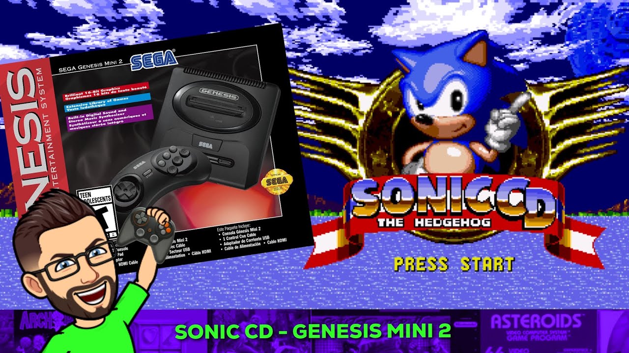 Sonic CD on Sega Genesis Mini 2 - YouTube
