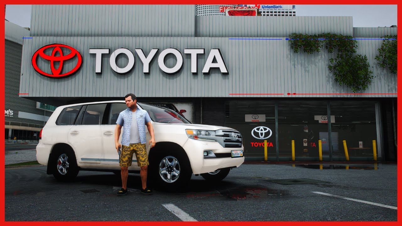GTA 5 Real Life Mod #7 / Michal Buying New Toyota Land Cruiser V8 - YouTube