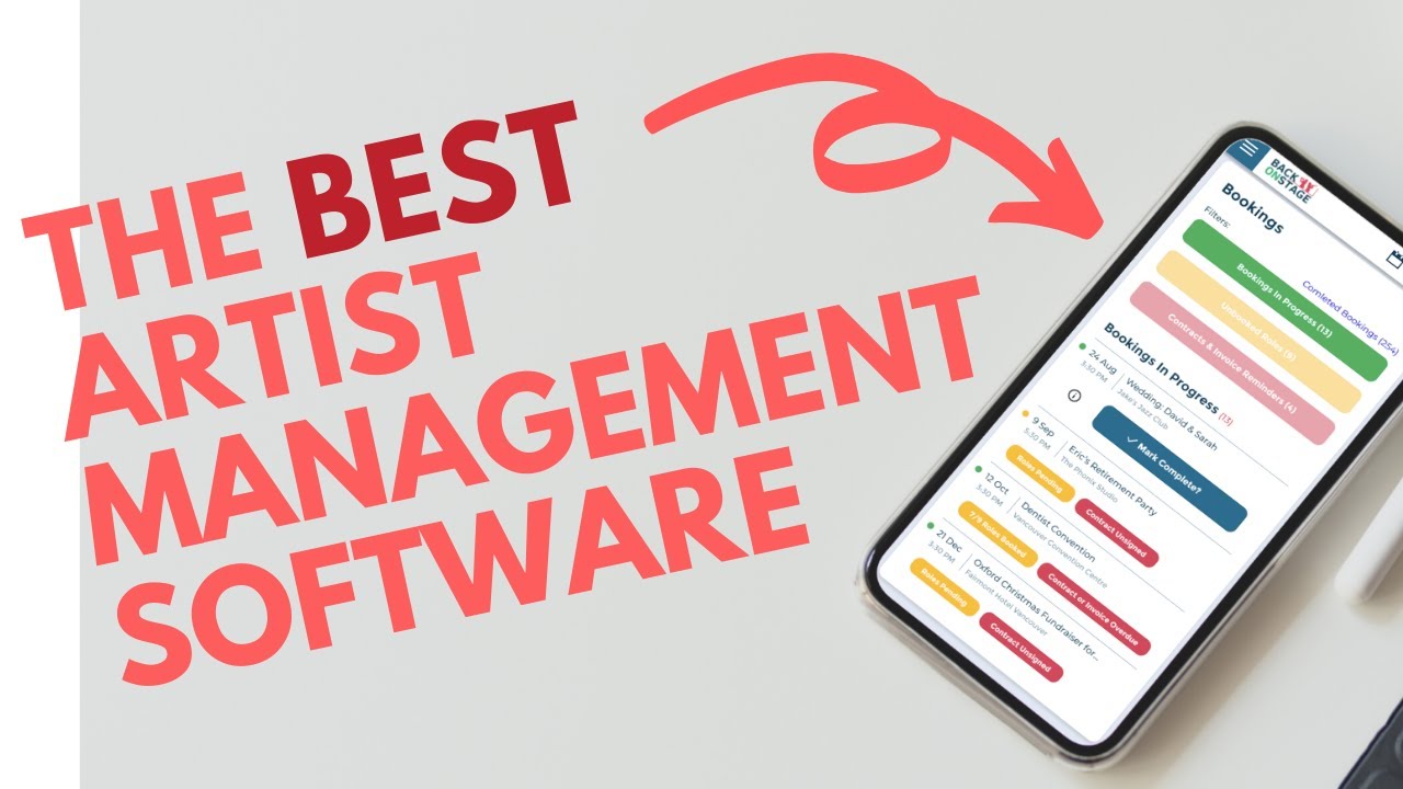 Back On Stage App - Artist Management Software for Modern Bandleaders ...