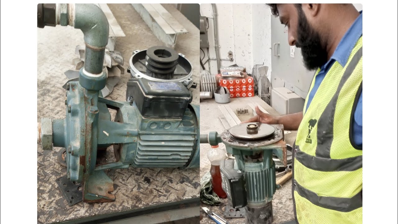 Water Pump Motor Fitting @ALLINONEABUZAR - YouTube