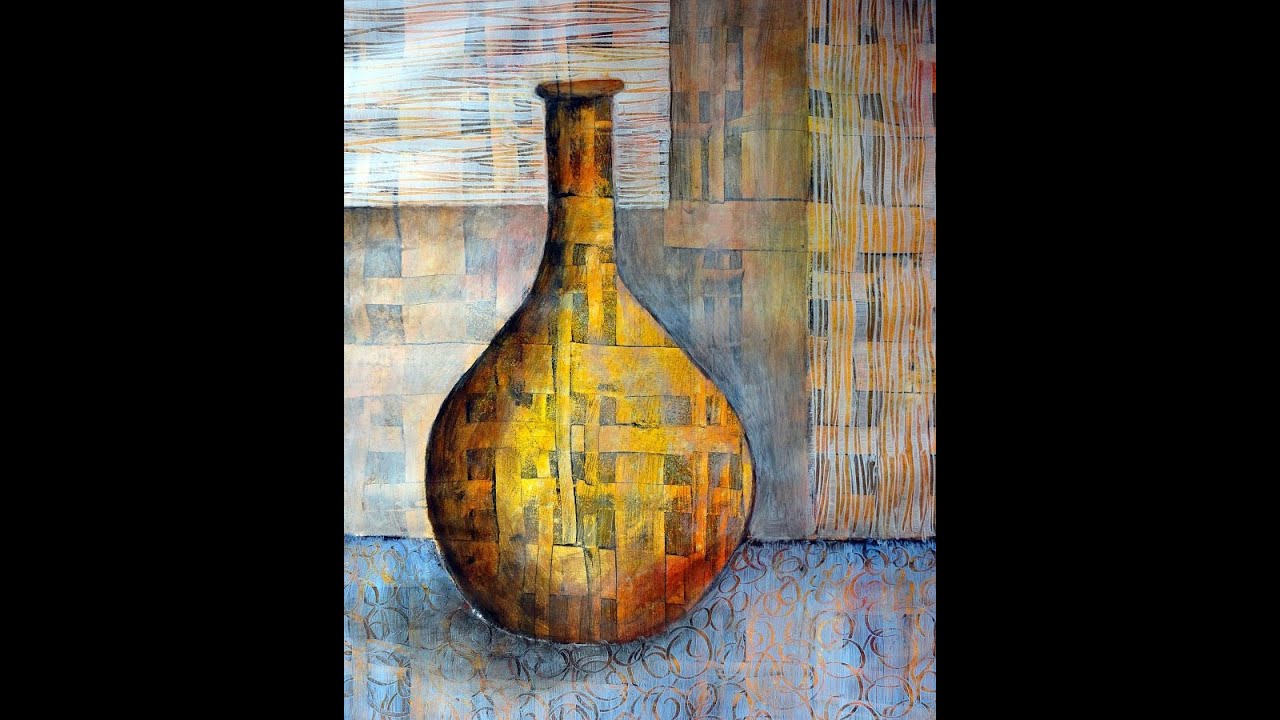 Simple still life braided background, Einfaches Stilleben mit ...