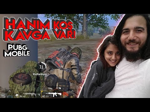 HAYATIMI KURTARDI! PUBG Mobile Kız Arkadaşımla Oynamak Gameplay Türkçe