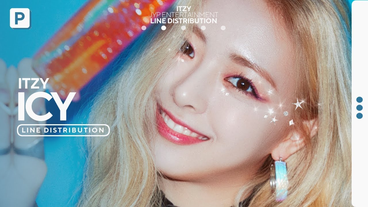 ITZY - ICY // Line Distribution - YouTube