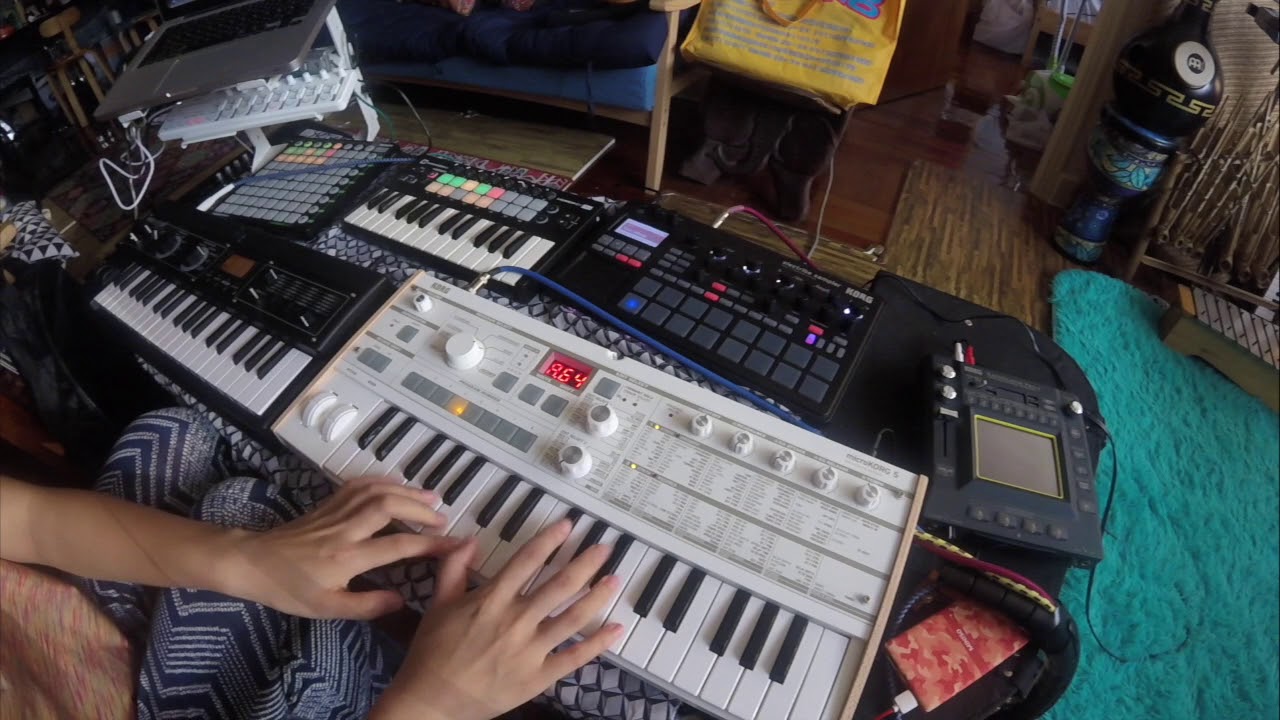 Ableton Korg Loop Improv no.1--MicroKorg S, MicroKorg XL, Electribe ...