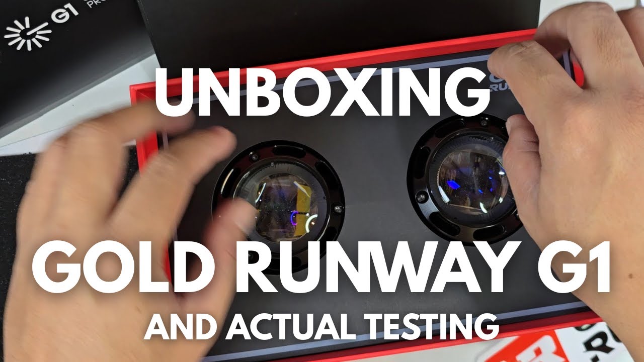 What,s inside the Box of GR Gold Runway G1 2025? and Actual Testing ...