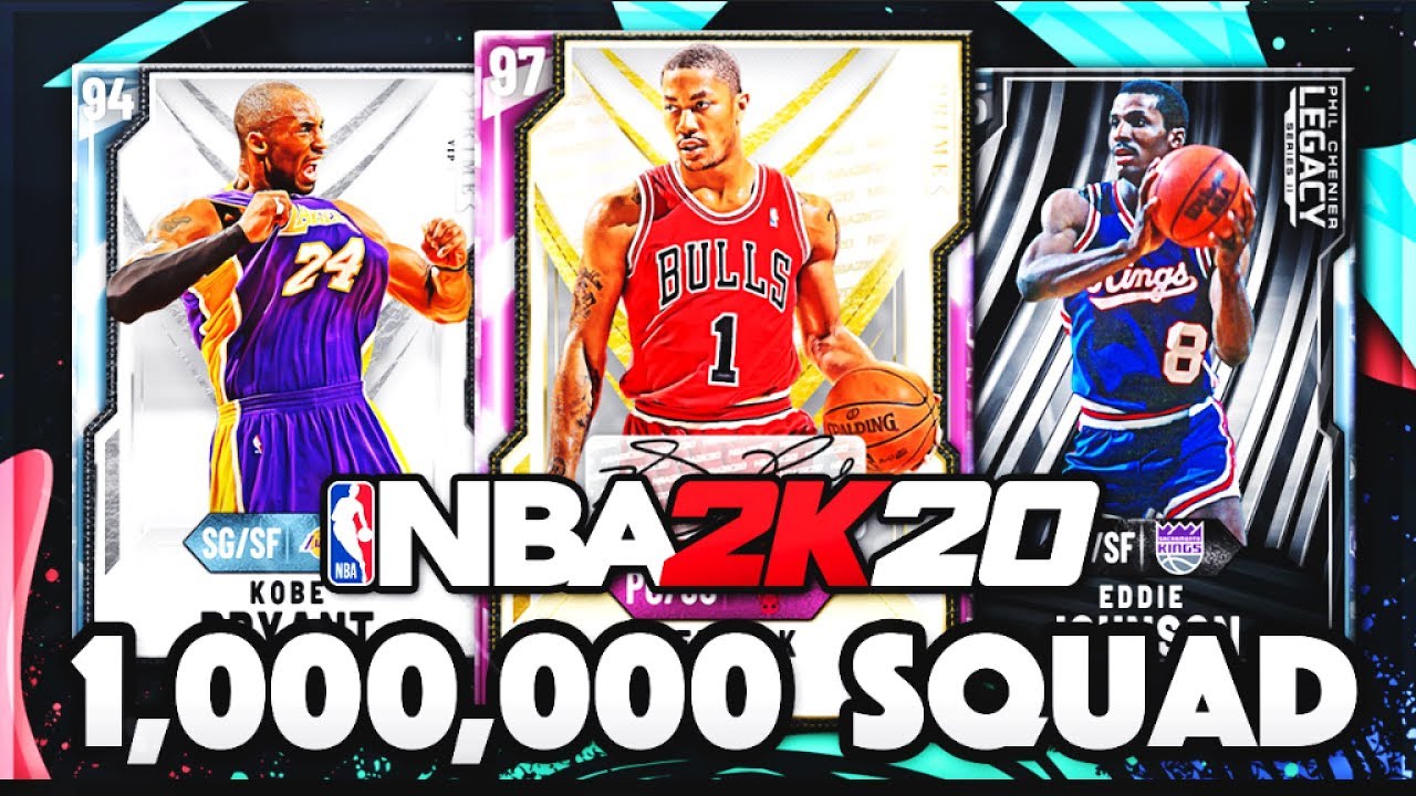 THE BEST 1,000,000 MT GOAT SQUAD | NBA 2K20 MyTEAM 1 MILLION MT Squad ...