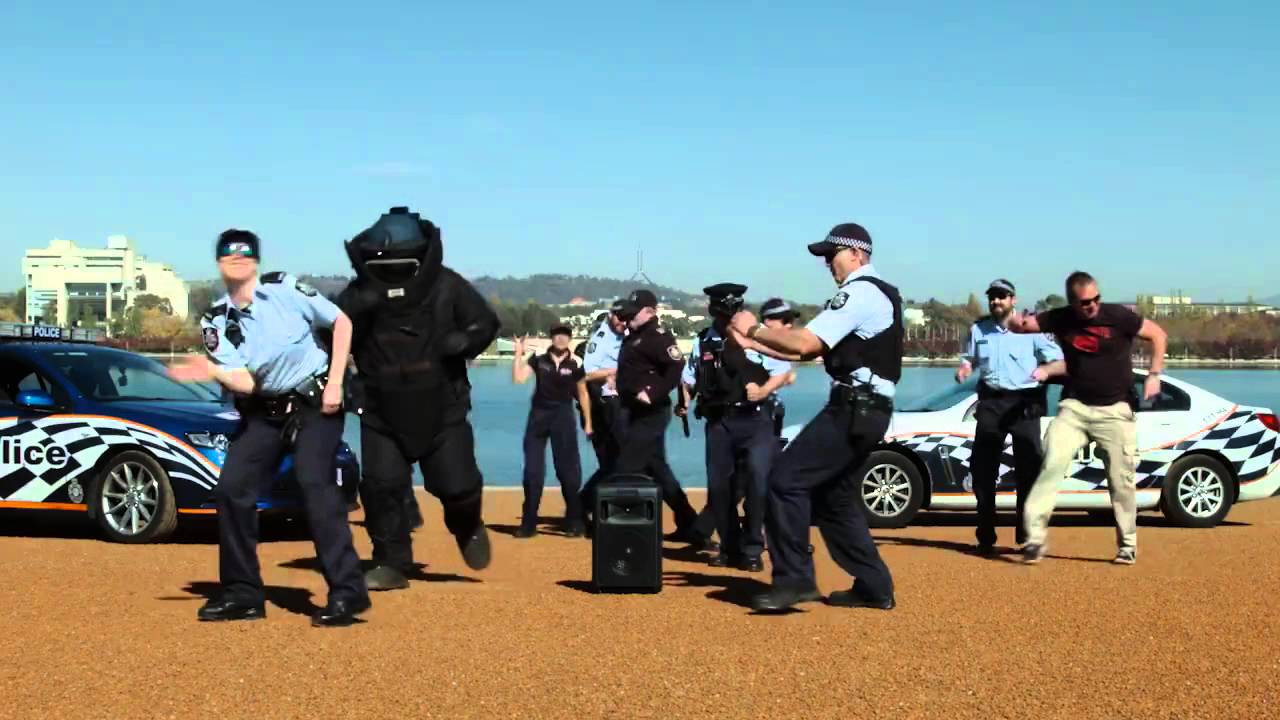 ACT Policing Running Man Challenge - Australian Federal Police - YouTube